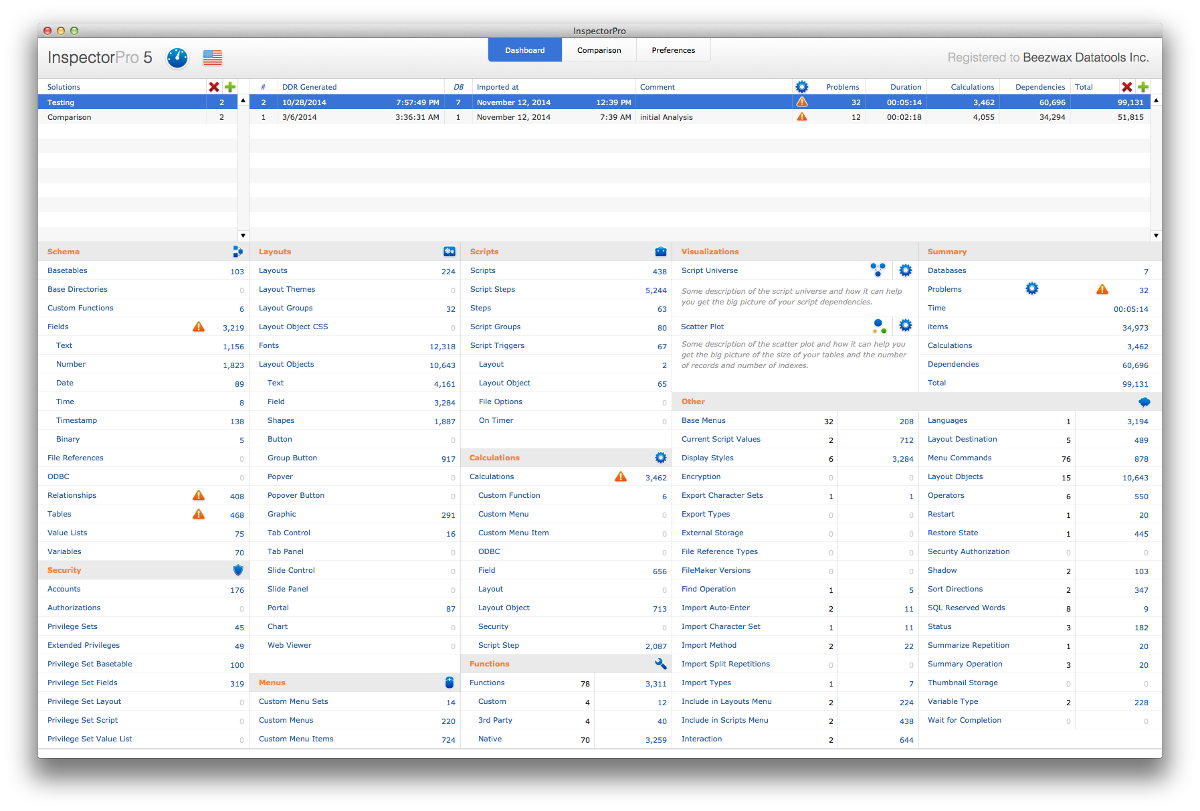 Things you can create on filemaker pro advanced - iesple